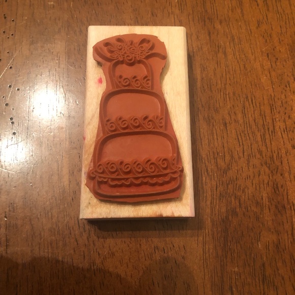 Stampin' Up! | Other | Stampin Up Wedding Cake Stamp | Poshmark
